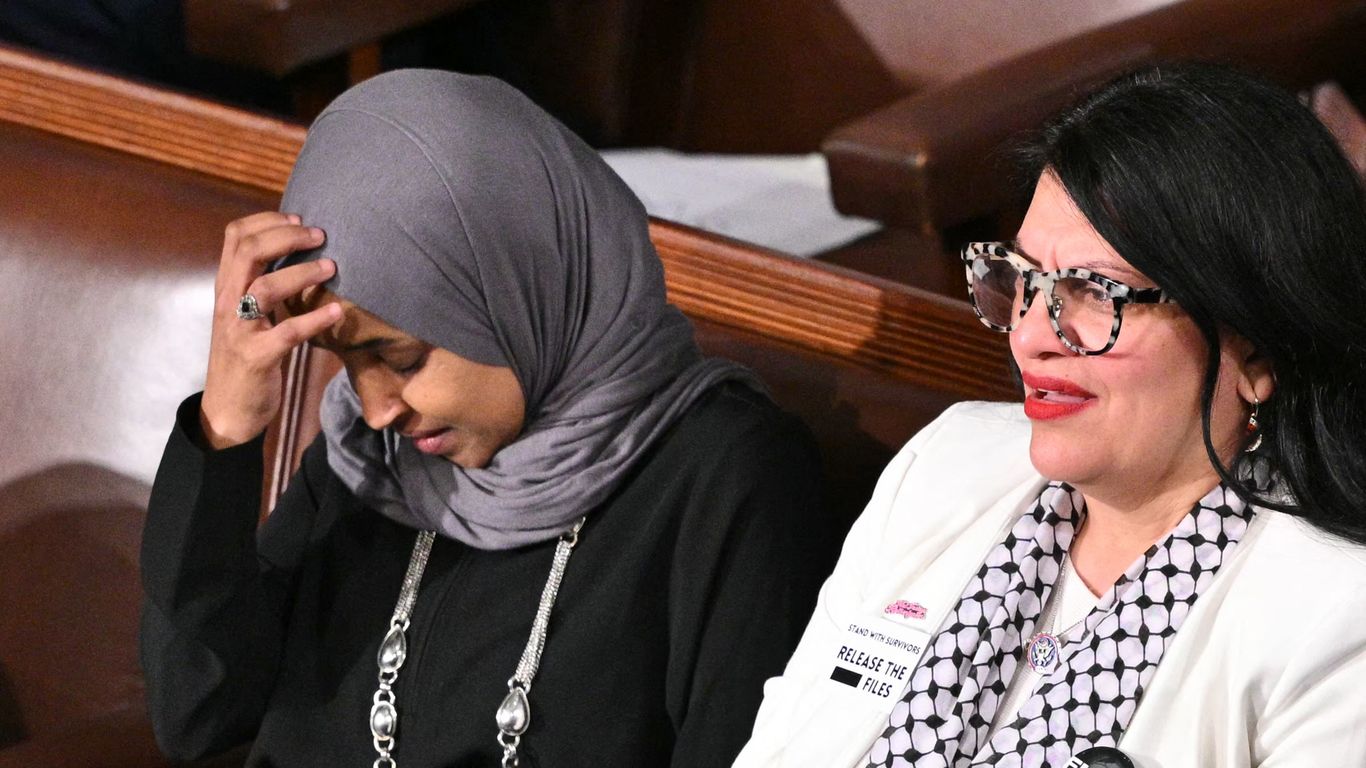 House tensions erupt as Rashida Tlaib pushes vote to constrain Trump on ...