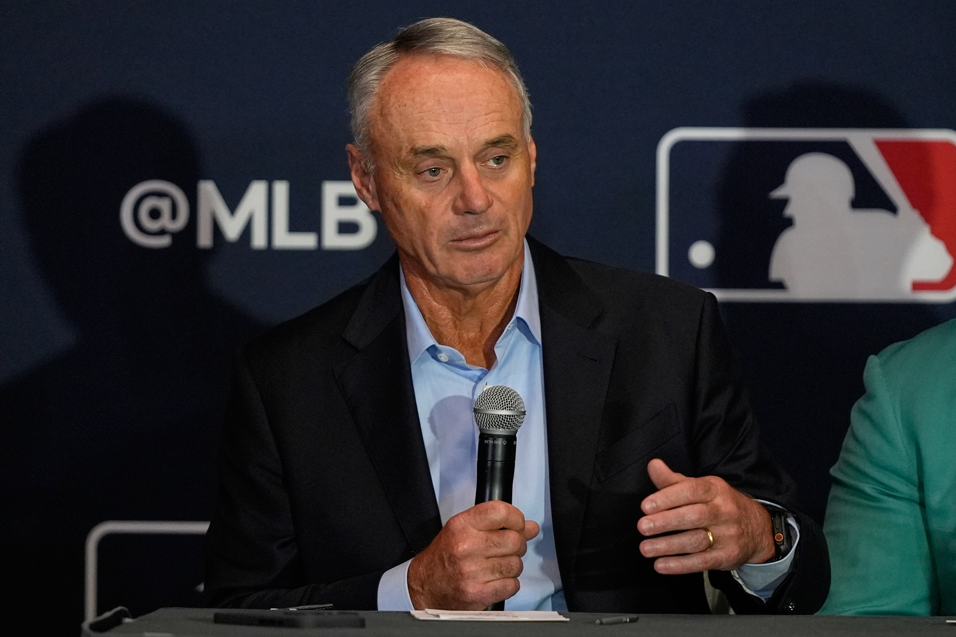 MLB commissioner Rob Manfred says 'of course' he's worried about repeat ...