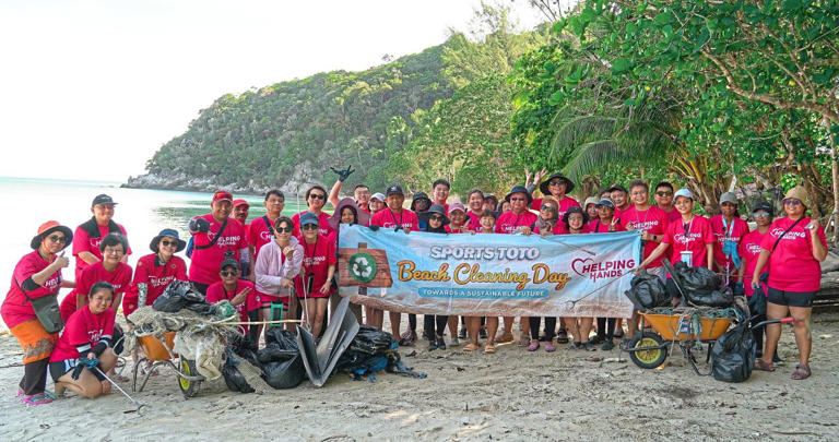 Firm’s beach clean-up nets 52kg of rubbish