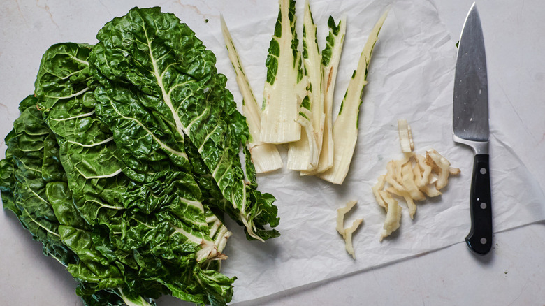 Swiss chard coconut curry recipe