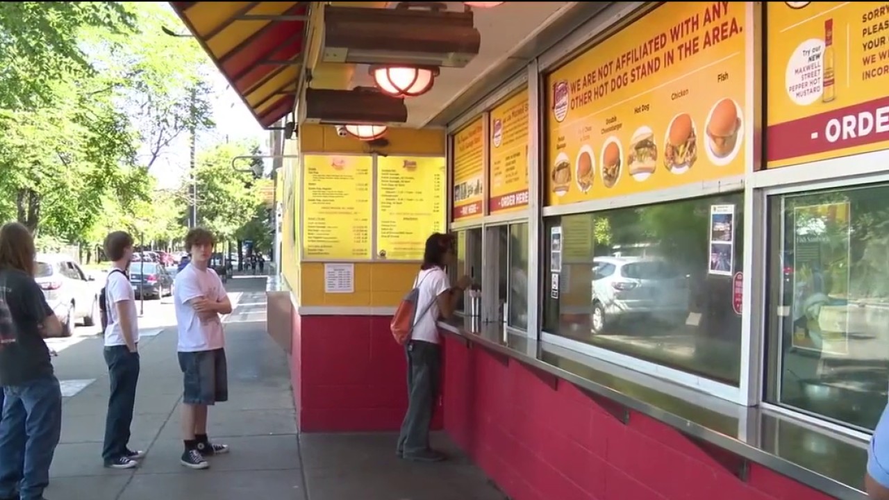 Protest over planned Jim's Original Hot Dog Stand moving