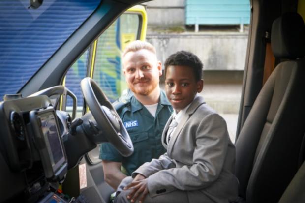 Ten-year-old boy reunited with Bromley paramedics who helped him save ...