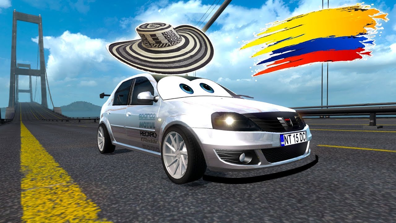 Nos fuimos a la costa Renault Logan ETS2