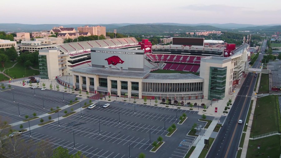 Walmart’s Associates Week: Thursday night fireworks at Razorback Stadium