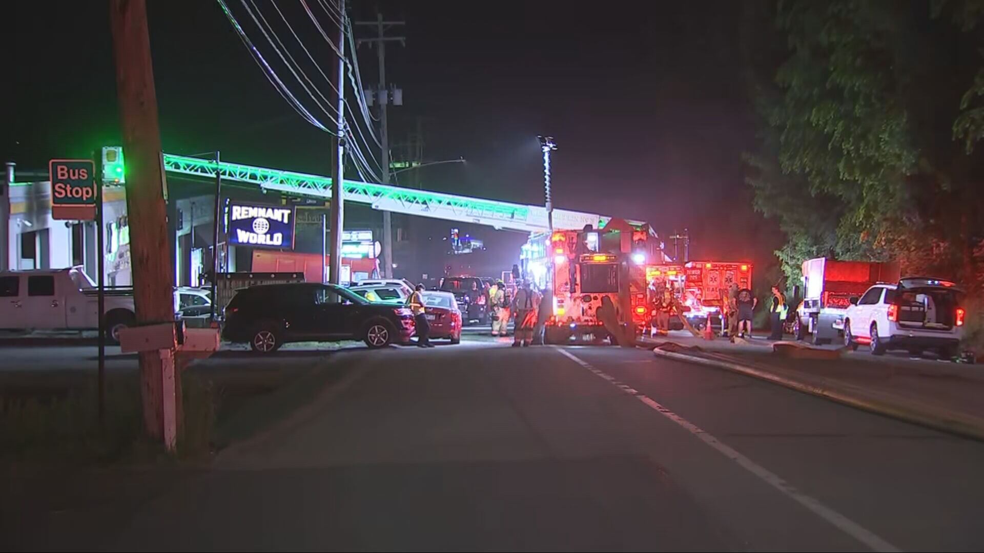 Firefighters respond to incident at auto shop in West Mifflin