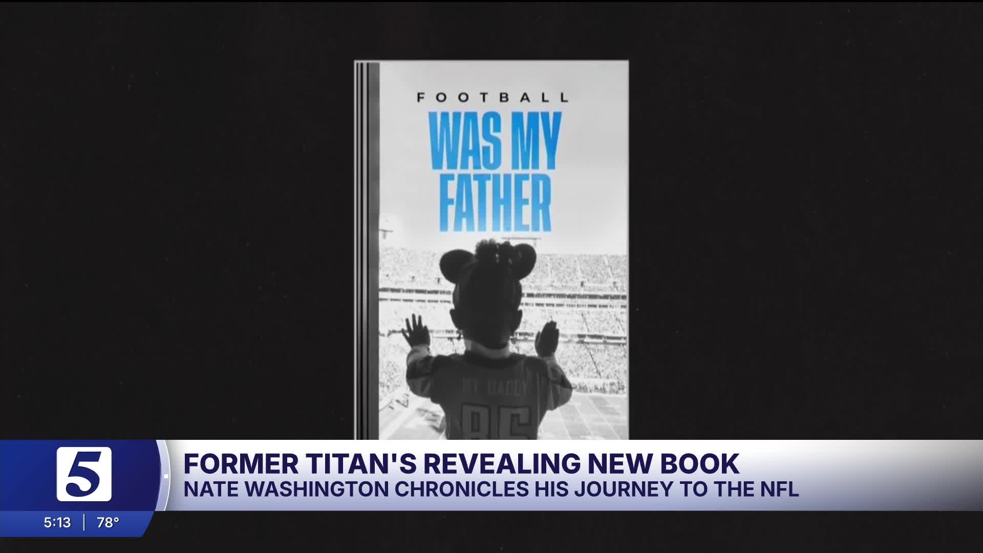 Former Titans WR Nate Washington authors book detailing football career ...