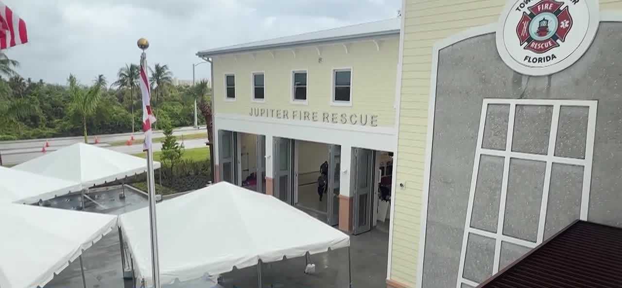 Jupiter opens new fire station with historic firefighter traditions