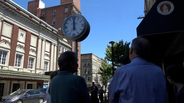High Street clock given new life thanks to one man’s effort