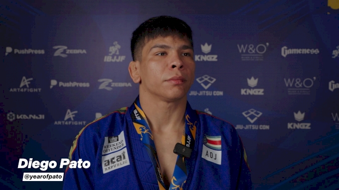 Diego Pato explains his decision to retire from the gi at IBJJF Worlds