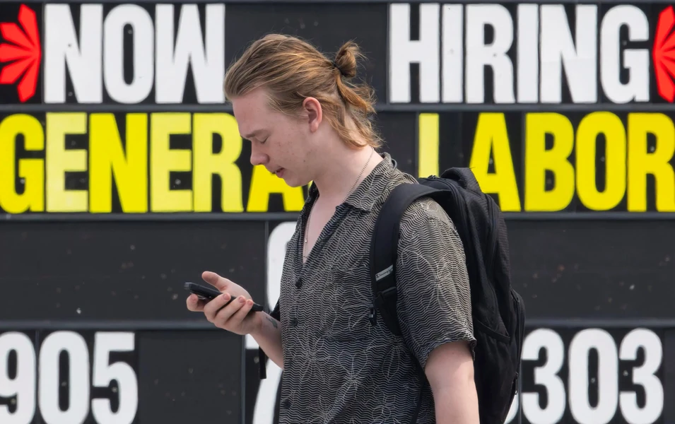 Gen Z’s job-hopping pay boost falls to seven-year low