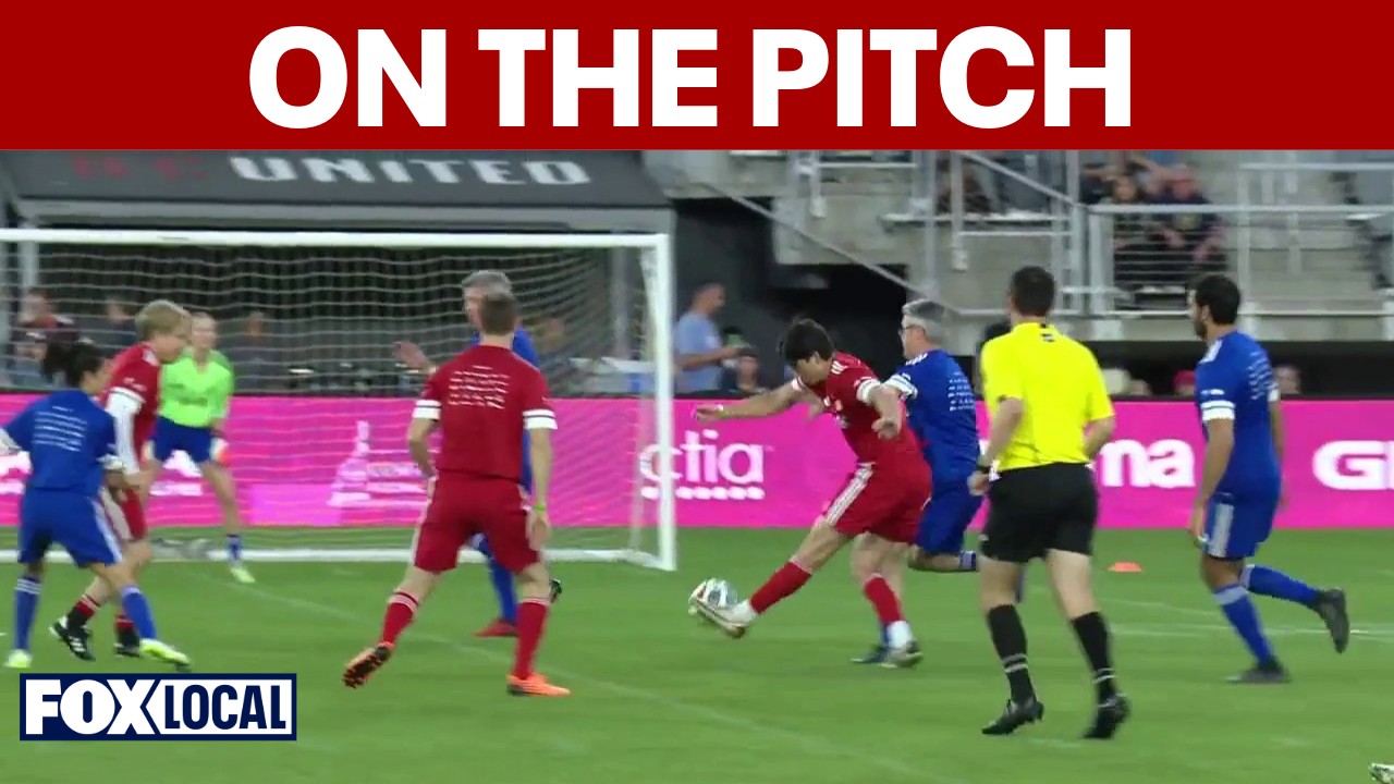 Democrats, Republicans face off in congressional soccer game