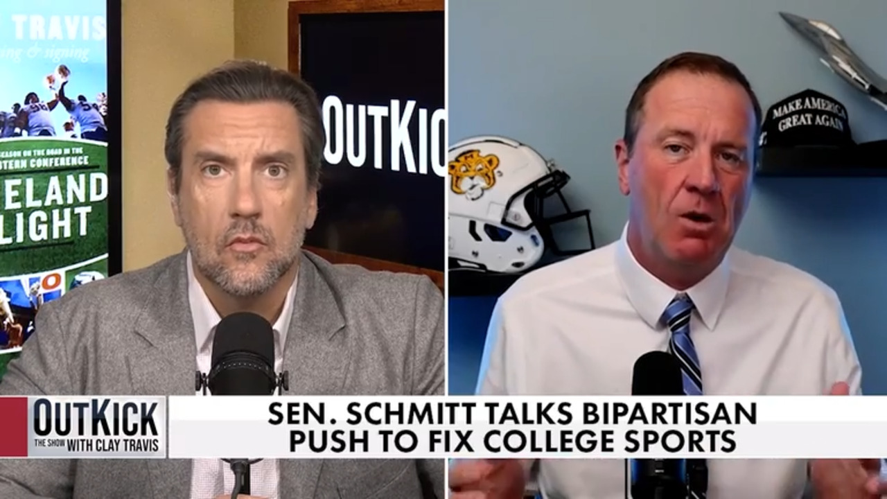 Clay interviews Sen. Eric Schmitt on CFB legislation | OutKick The Show ...