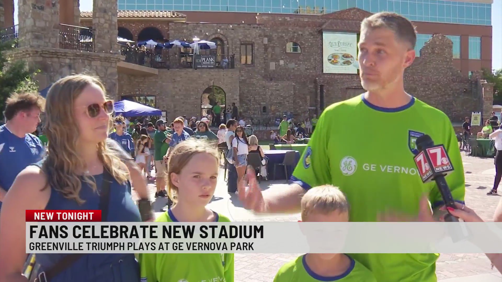 GE Vernova celebrates first home game for Greenville Triumph