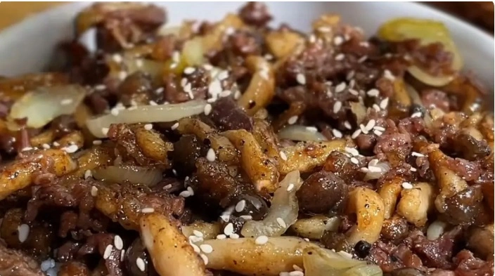 Mushroom butter bowl