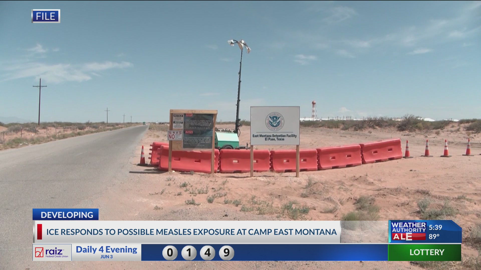Several ICE detainees in quarantine after possible measles exposure
