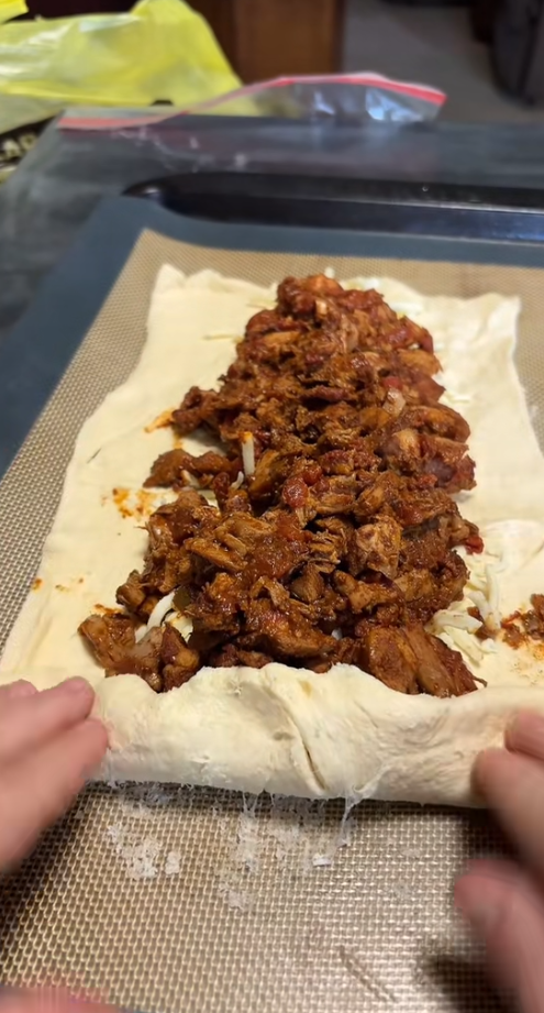 Creative chicken taco dinner using what you have
