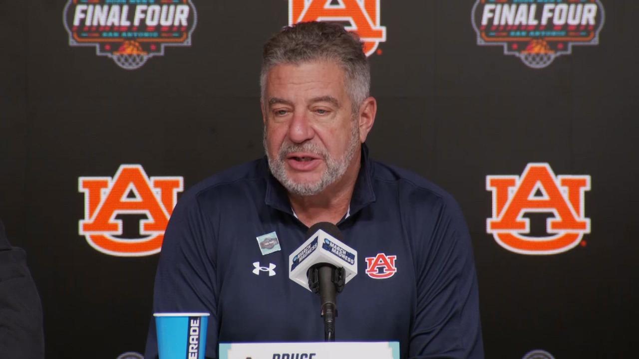 Bruce Pearl proud of "best basketball team in Auburn history" after ...
