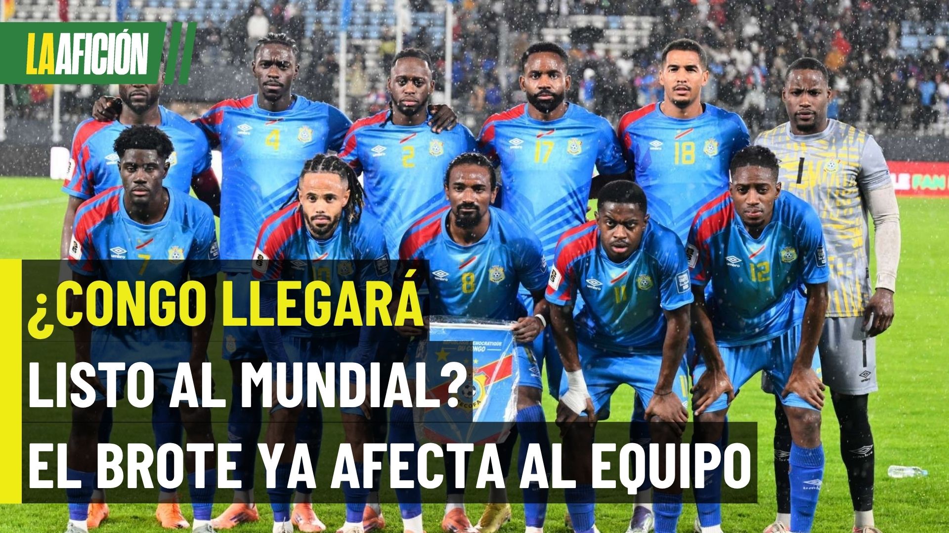 RD Congo enfrenta problemas rumbo al Mundial por brote de ébola