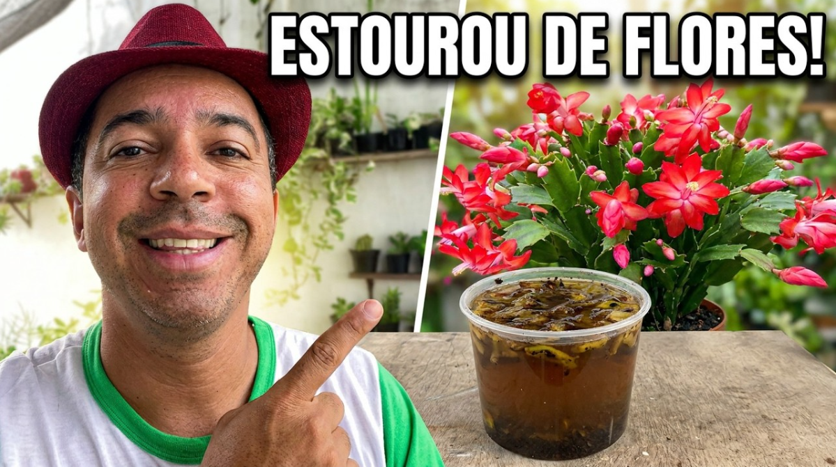 Incrível! Fertilizante caseiro que faz suas plantas crescerem e florescerem