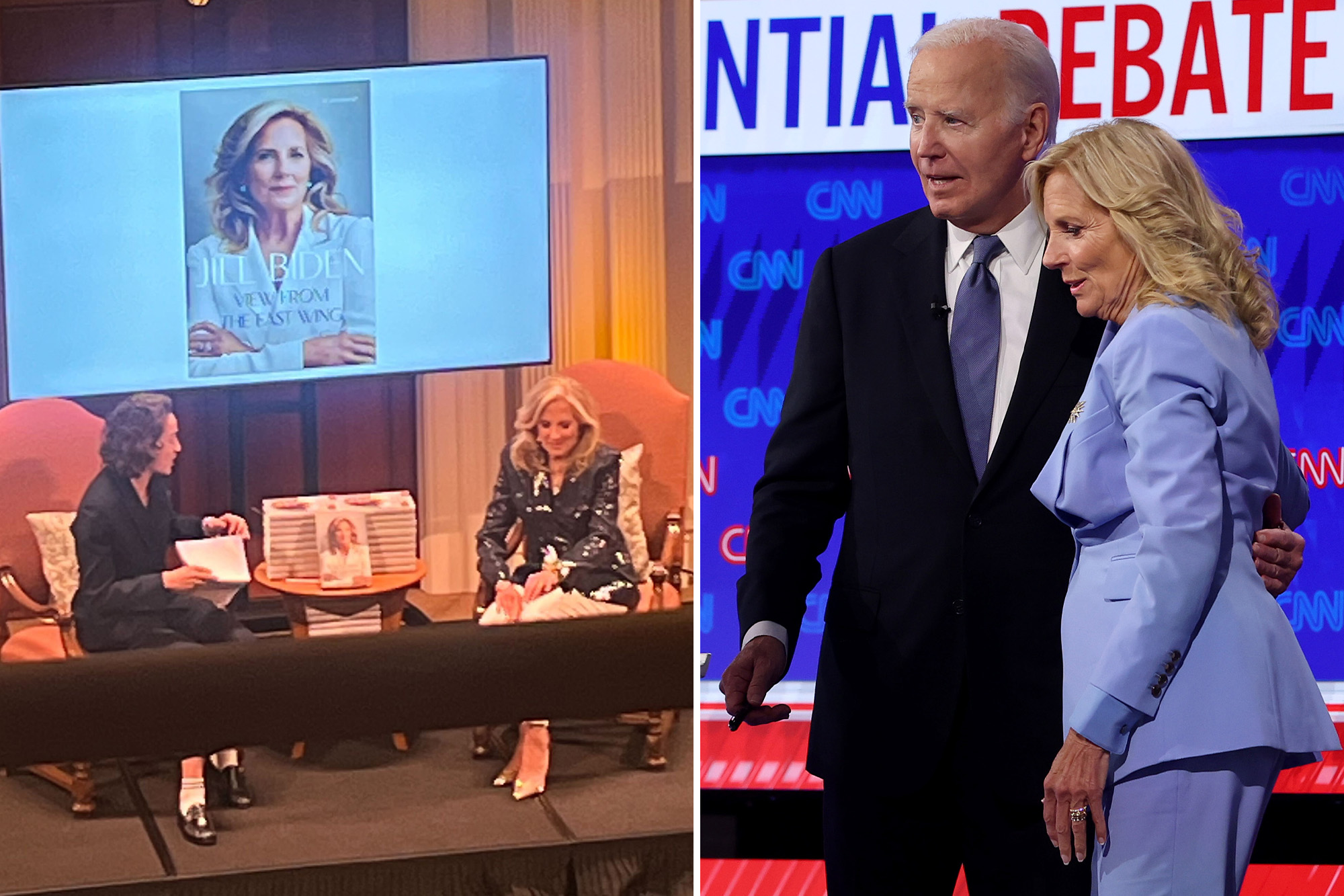 Jill Biden claims she’s brutally honest with Joe during book event ...