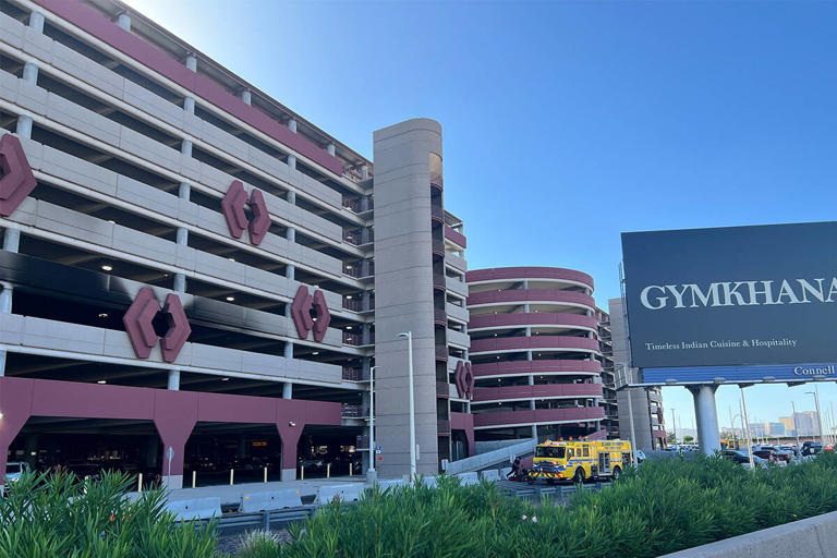 Terminal 1 parking garage at Harry Reid airport reopens after multiple ...