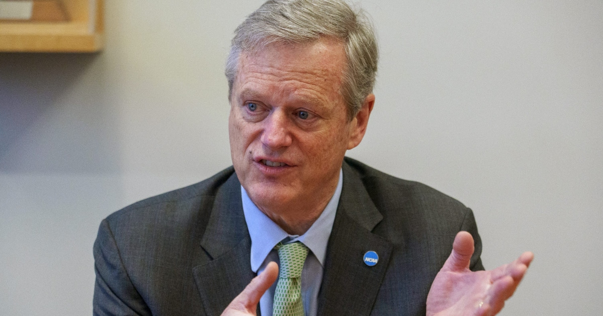 NCAA president Charlie Baker reacts to Protect College Sports Act, says ...