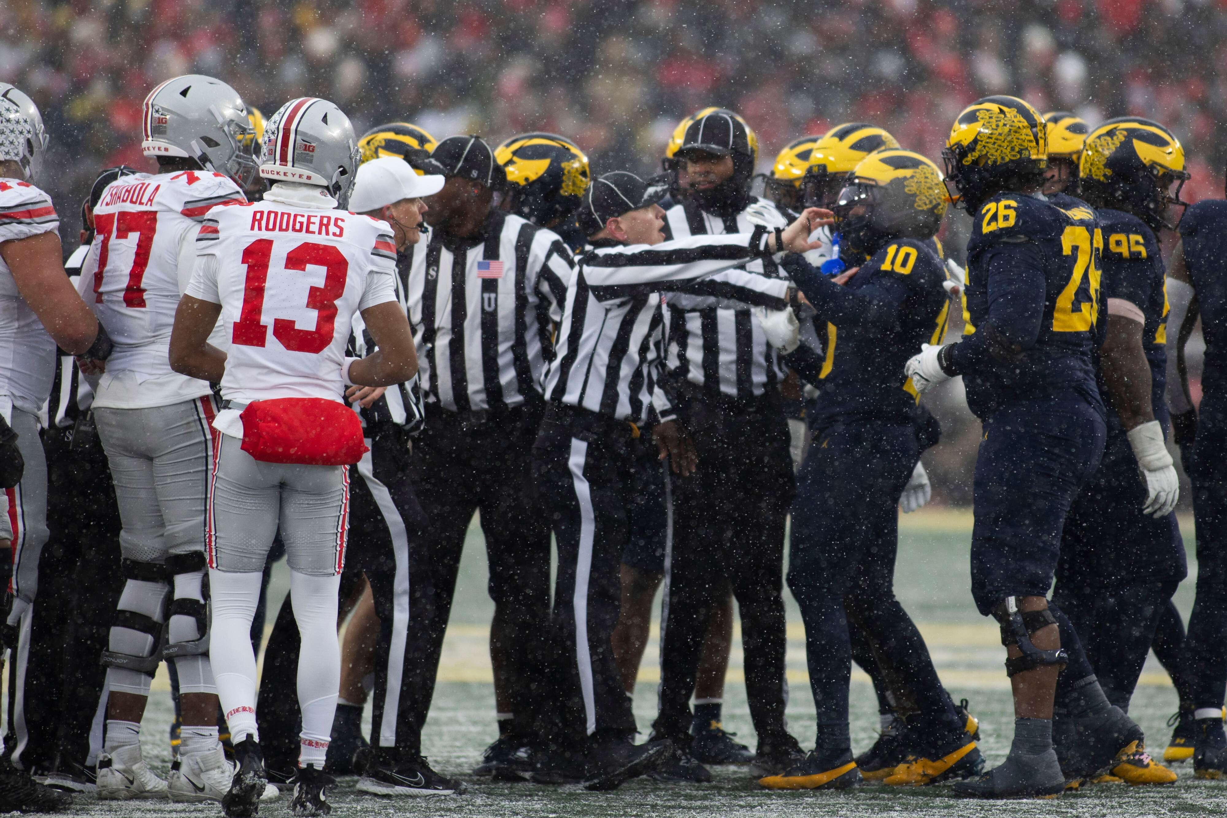 Should Michigan-Ohio State game move to October if CFP expands?