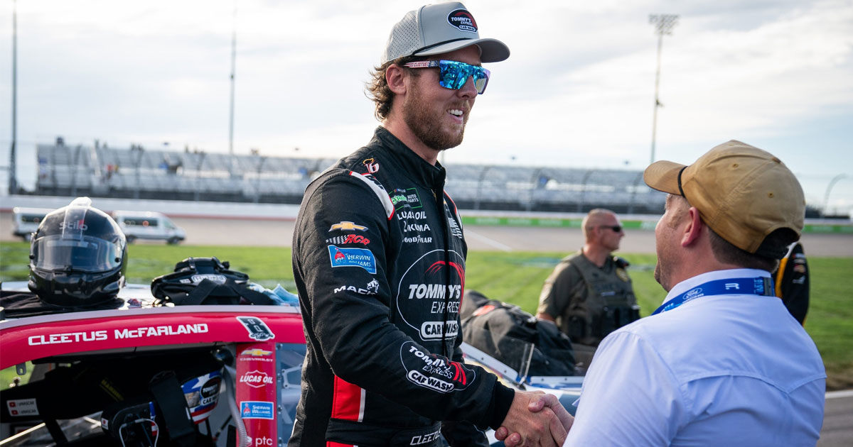 Cleetus McFarland to serve as grand marshal for NASCAR Truck Series ...