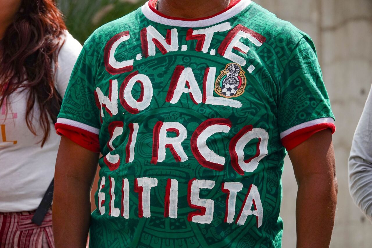 La CNTE estrangula a la CDMX a ocho días del Mundial; Canaco: causan ...