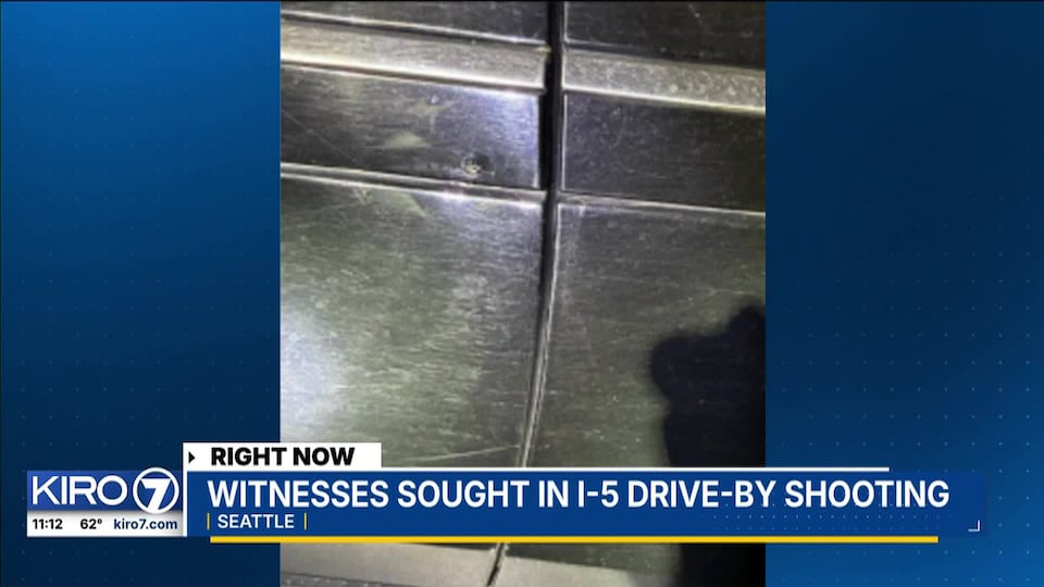 Video: Witnesses sought in I-5 drive-by shooting