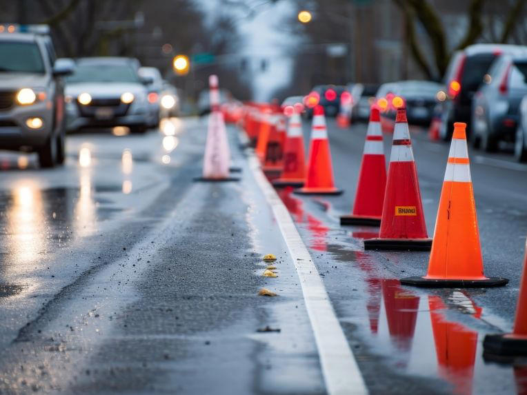 Holle: Baustelle mit Fahrbahnverengung auf der A7 noch bis nächsten ...