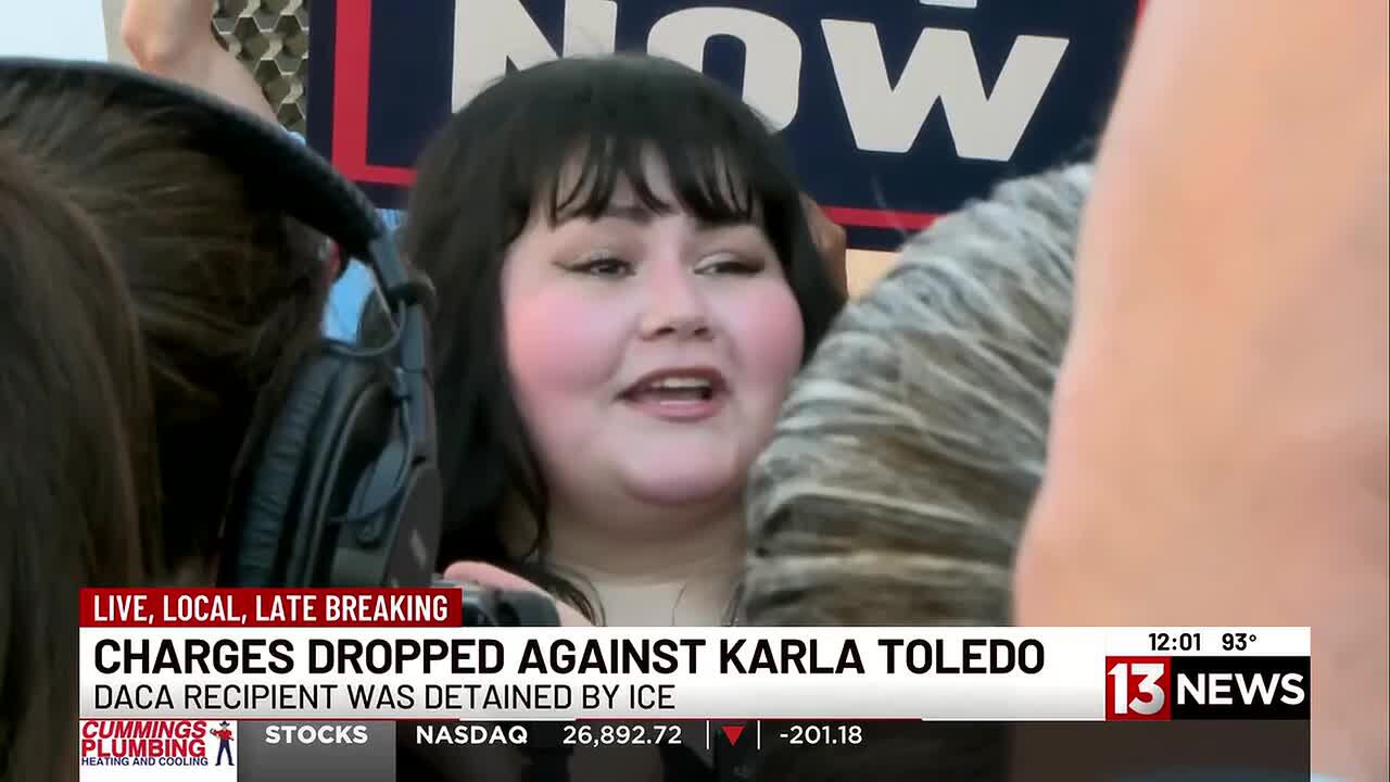 Charges dropped against Tucson DACA recipient Karla Toledo
