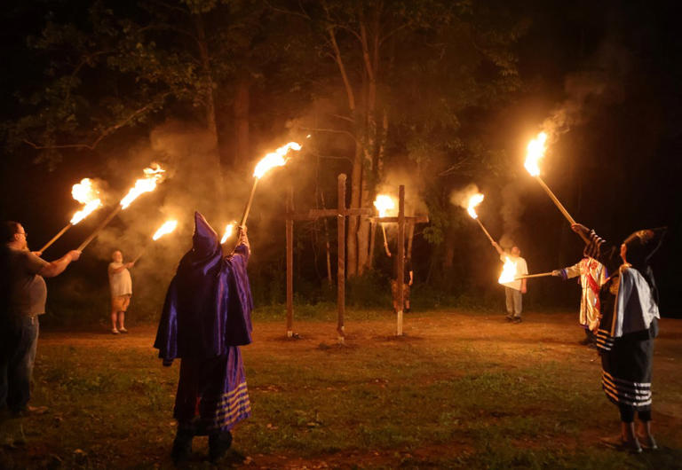 Far-left Southern Poverty Law Center reimbursed Klan members for cross ...