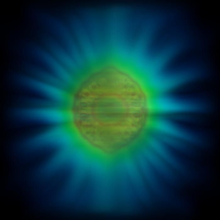Partir un fotón en dos genera una nube infinita de partículas de la nada