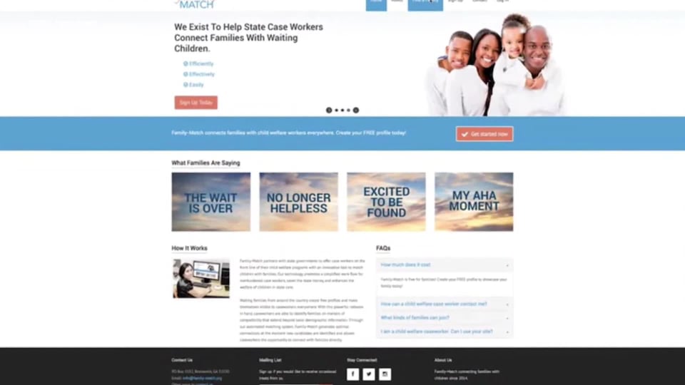 Forever family: Family Match application helps connect families with ...