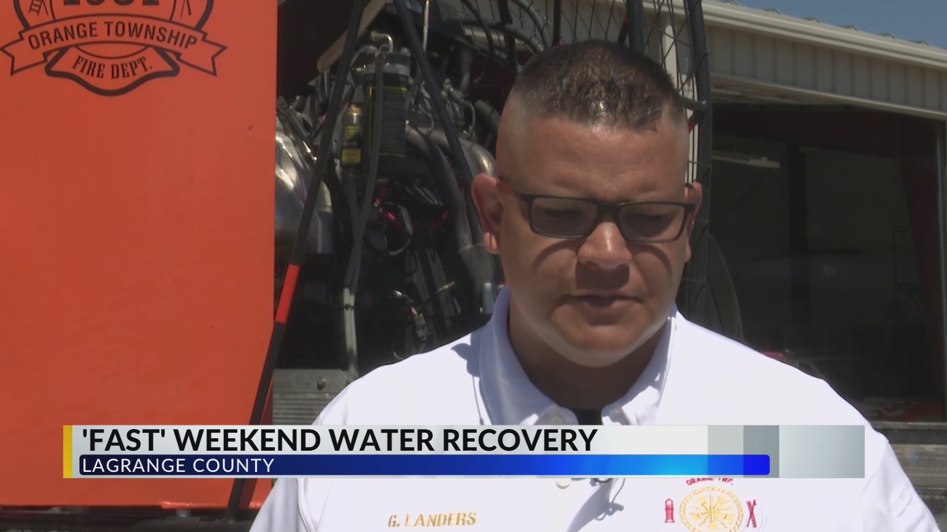 Weekend water recovery