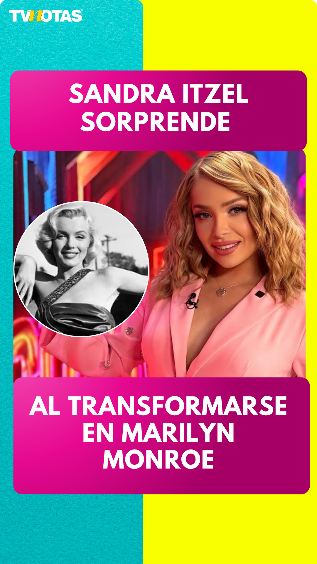 Sandra Itzel se transforma en Marilyn Monroe y las redes no pueden ...