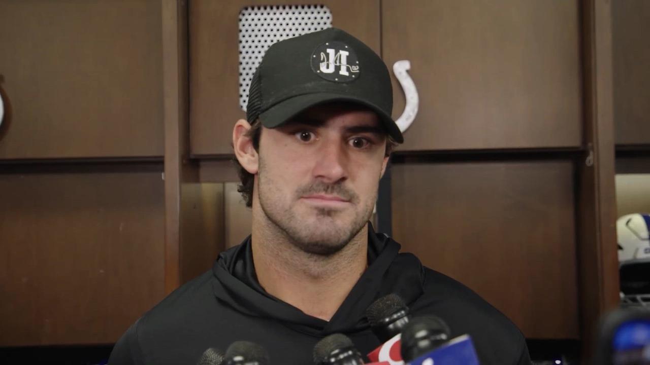 Daniel Jones on Matthew Stafford: 'He's a fun guy to watch'