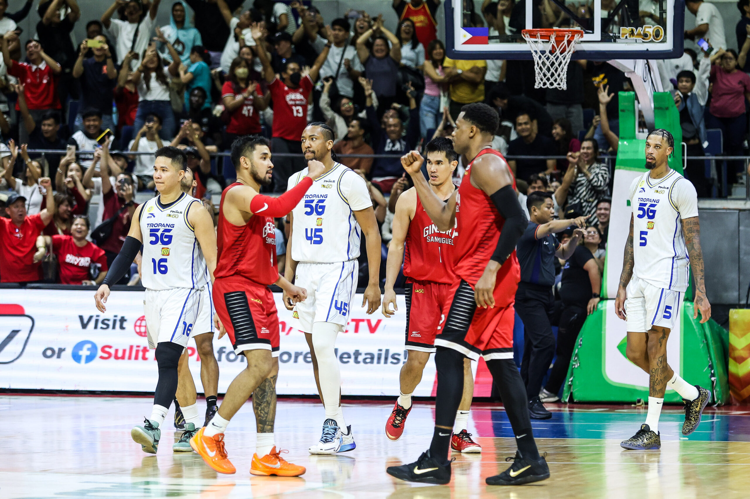 A more confident RJ Abarrientos scores big fours as Ginebra takes lead