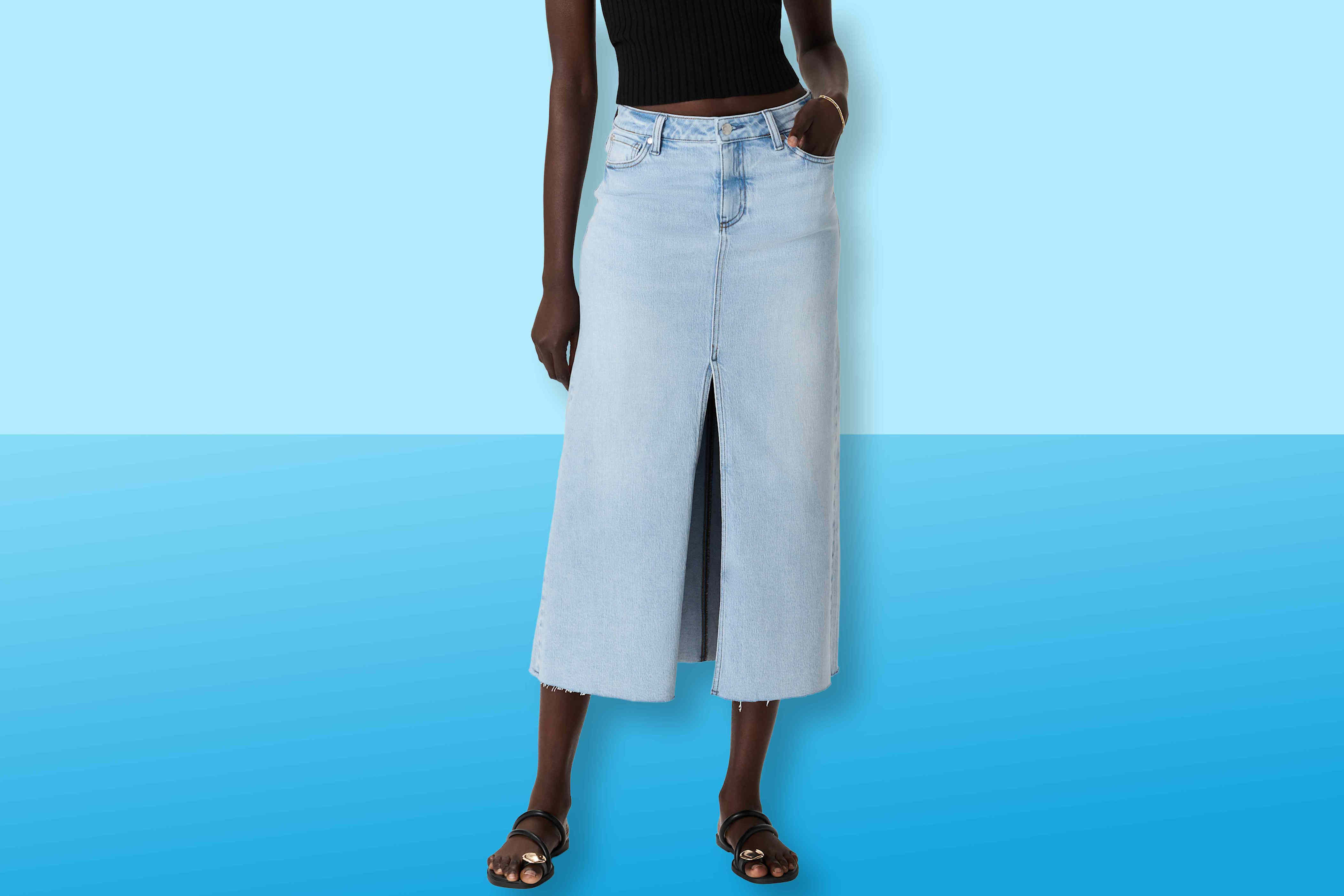 This best-selling jeans-alternative skirt is on 'constant' rotation in ...