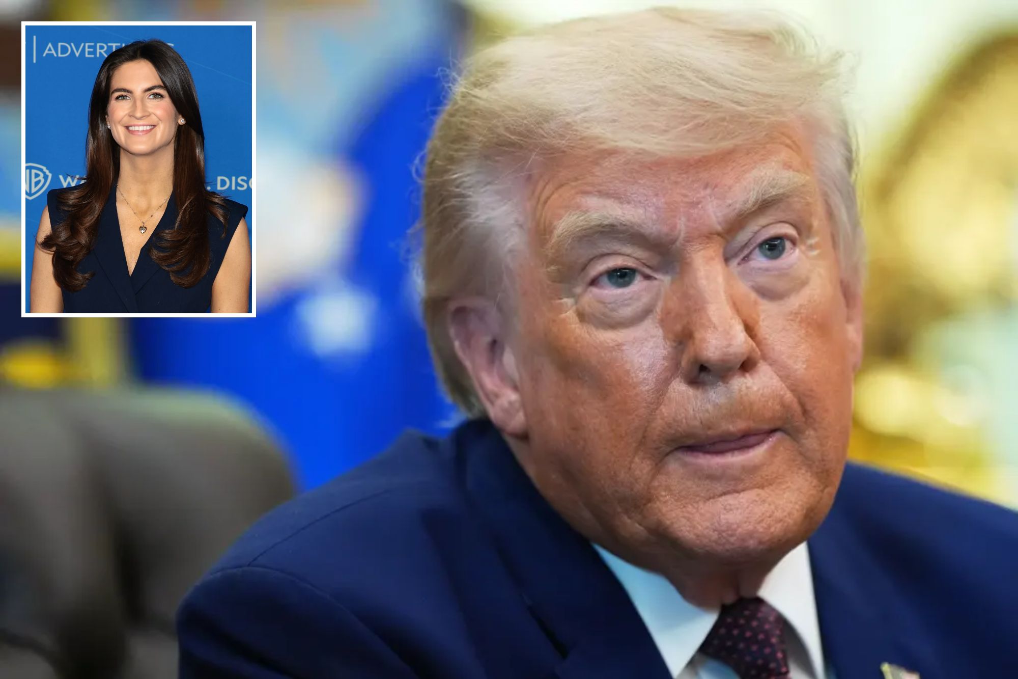 Trump berates CNN’s Kaitlan Collins for not smiling in Oval Office ...