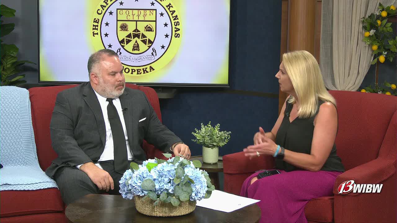 Topeka city manager previews upcoming events, Polk Quincy closures