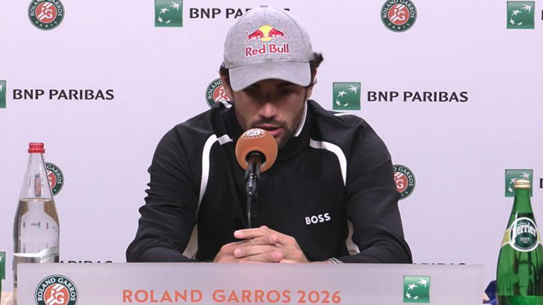 Tennis : Roland-Garros - Matteo Berrettini, abattu : "J'en ai marre d ...