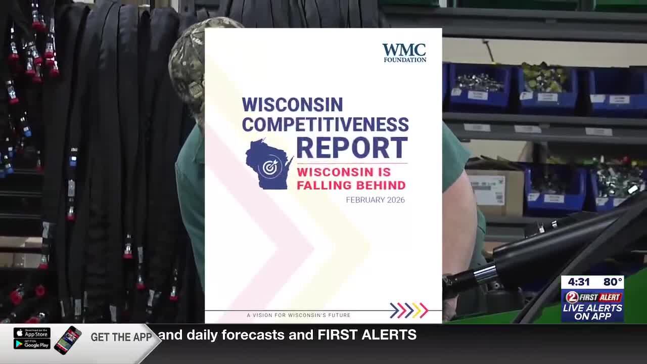 Report finds Wisconsin falling behind on economic metrics