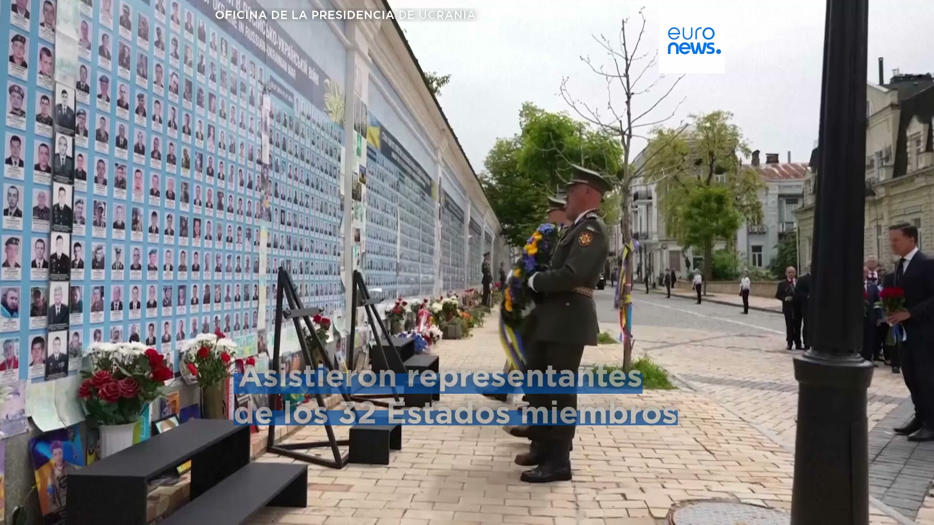 El jefe de la OTAN, Mark Rutte, llega a Kiev en visita no anunciada