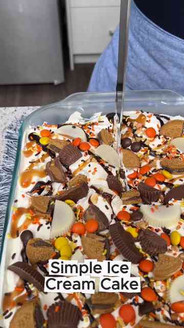 Simple ice cream cake recipe