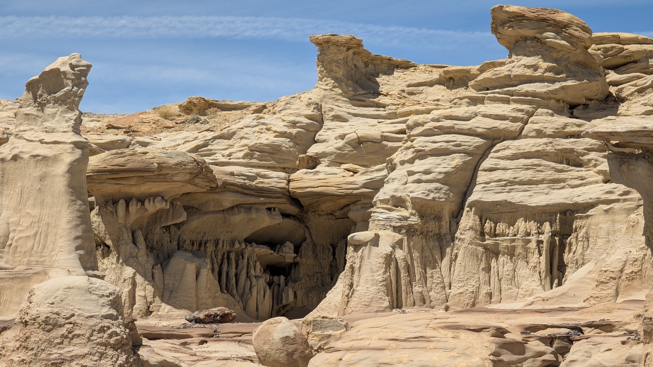 Rock spires, mushroom boulders, and alien colors: New Mexico’s weirdest ...