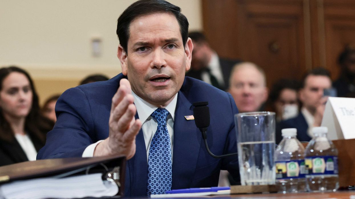 Mockery as Rubio insists his Trump-gifted Florsheim shoes 'fit fine'