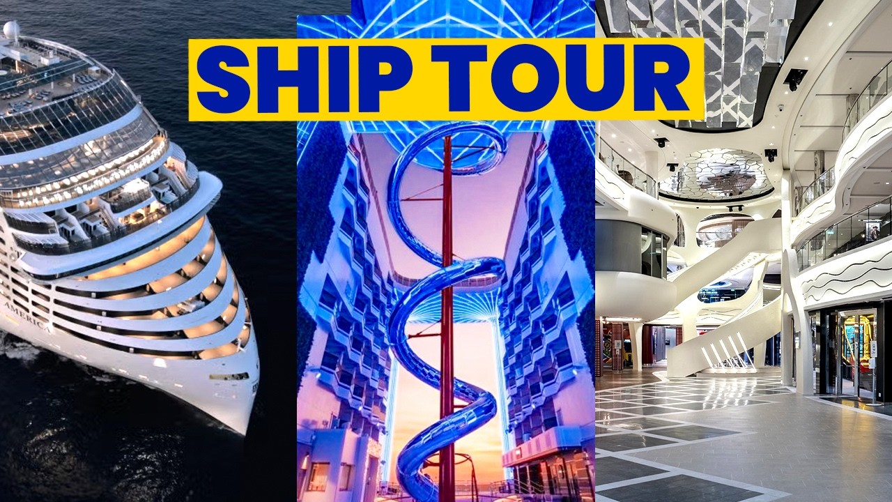Touring MSC World America’s $1.3 billion megaship
