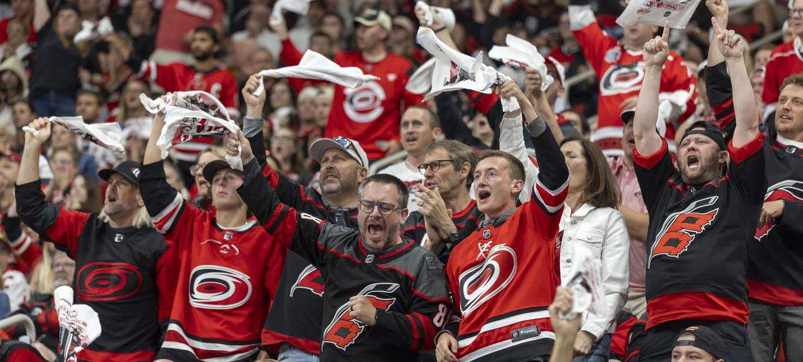 Do the Hurricanes really have "the loudest house"? Here's Tuesday's ...